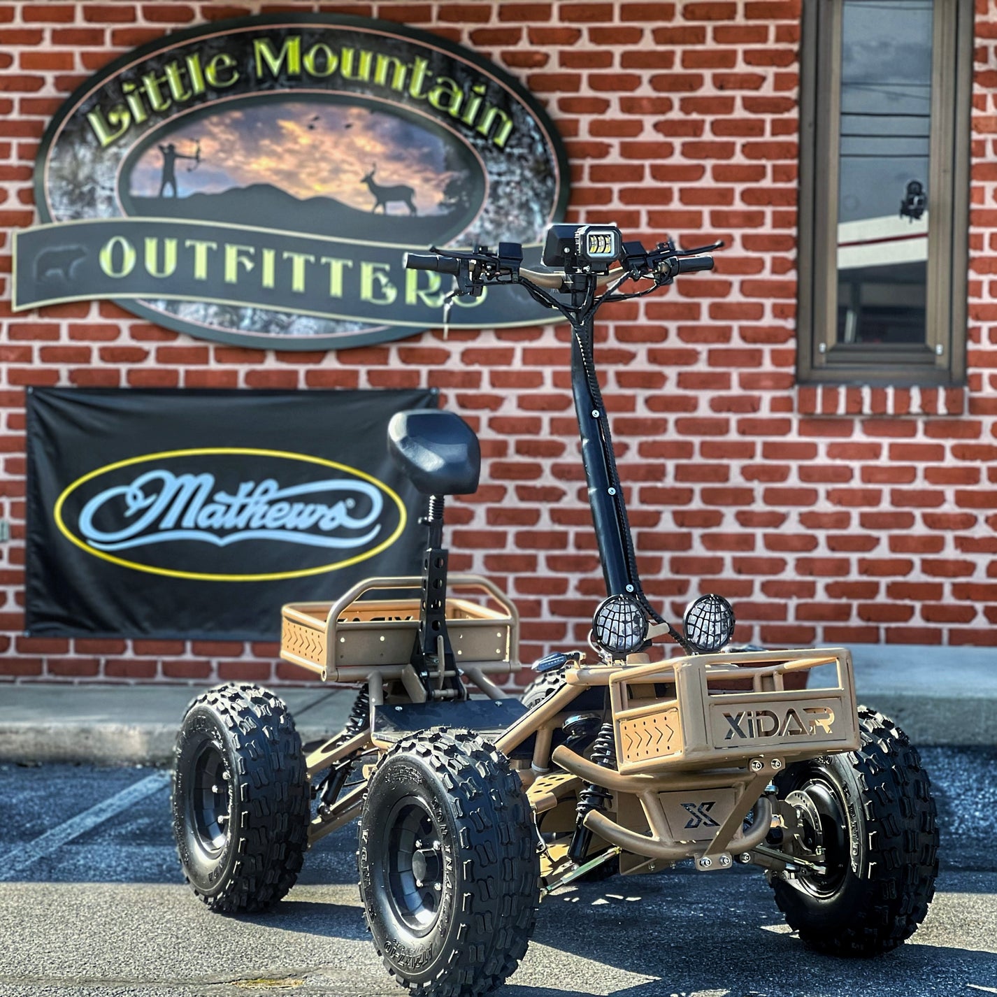 Xidar Spyder Electric 4 Wheel Drive Scooter X1 – Little Mountain ...